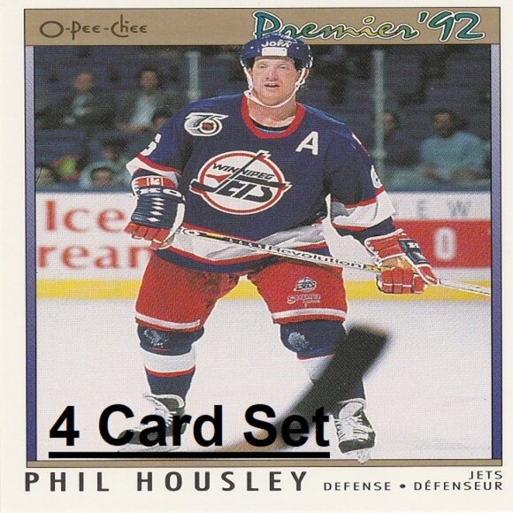 Various | Toys | Phil Housley Winnipeg Jets Nhl Hockey Card Collection ...